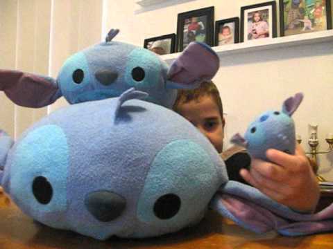 Disney's Tsum Tsum - Stitch in all three sizes