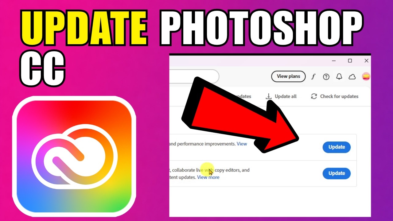 How To Update Photoshop CC Easily Using The Adobe Creative Cloud Desktop (2026) (Step By Step Guide)