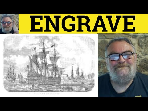 🔵 Engrave Meaning - Engraved Examples - Engraving Definition - Engrave Engraver Engraving Engraved