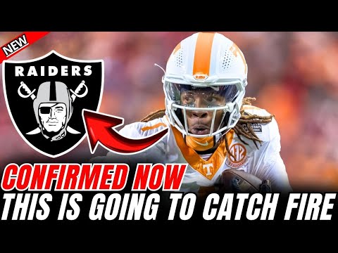 🚨😮HOT NEWS NOW! THIS IS GOING TO CATCH FIRE JUST CONFIRMED! LAS VEGAS RAIDERS NEWS TODAY!