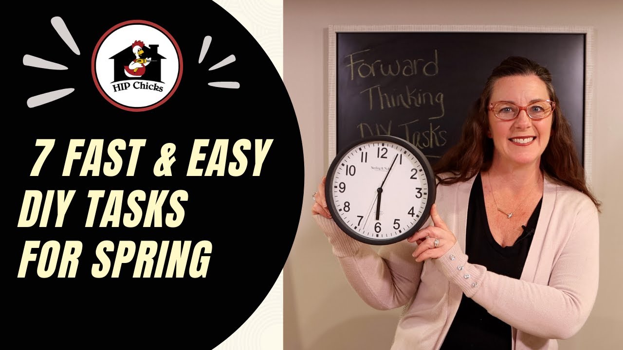 Spring Maintenance - 7 Easy Must Do Tasks