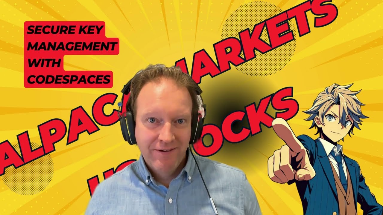 Alpaca Markets vs US Stock Market: Secure Key Management With GitHub Codespaces