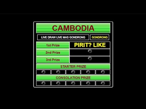 LIVE DRAW CAMBODIA | LIVE CAMBODIA RABU 18 JUNI 2025 | 象山看台北 - 4K即時影像 |象山から望む台北| LIVE MAS GONDRONG