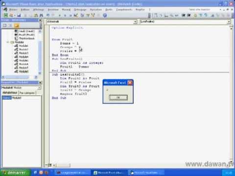 Comment declarer une fonction vba ? La réponse est sur Admicile.fr