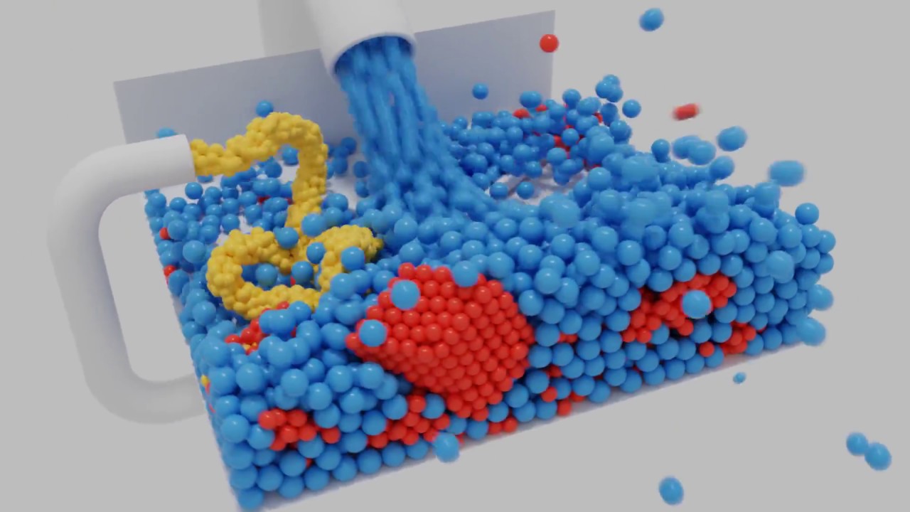Blender - Molecular Addon (test video)