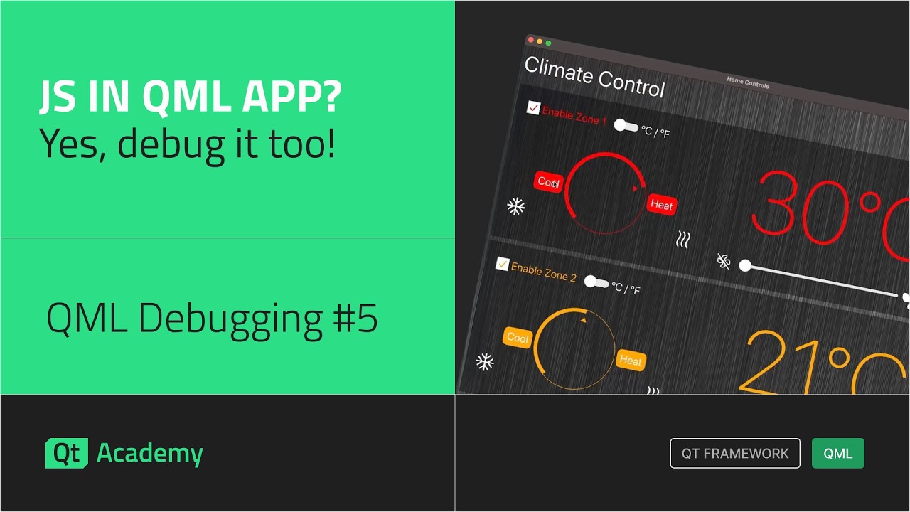 Debugging JavaScript in QML Applications | QML Debugging with Qt Creator #5