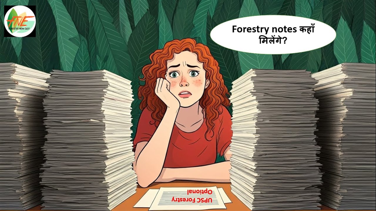 Forestry Optional Notes pdf : UPSC, JPSC