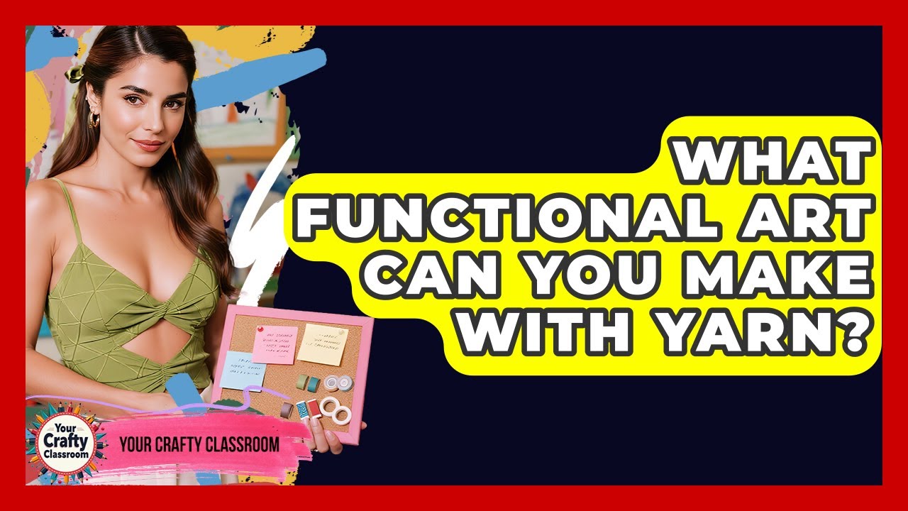 What Functional Art Can You Make With Yarn? - Your Crafty Classroom