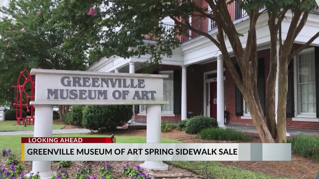 Local vendors showcase art at the Spring Sidewalk Sale in Greenville