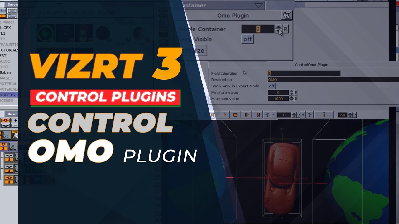 Vizrt Control Omo Plugin tutorial
