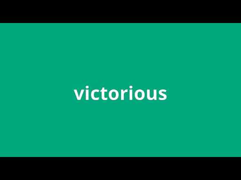 what is the meaning of victorious