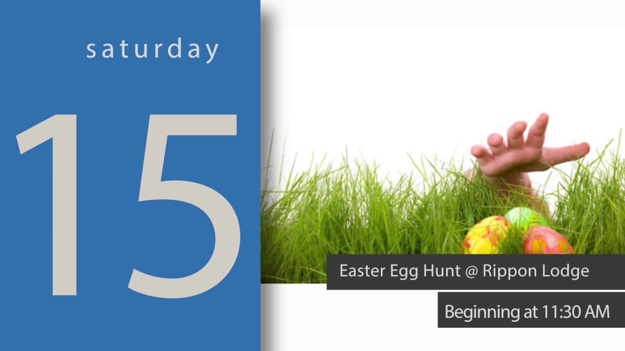 April 2017 Calendar of Events