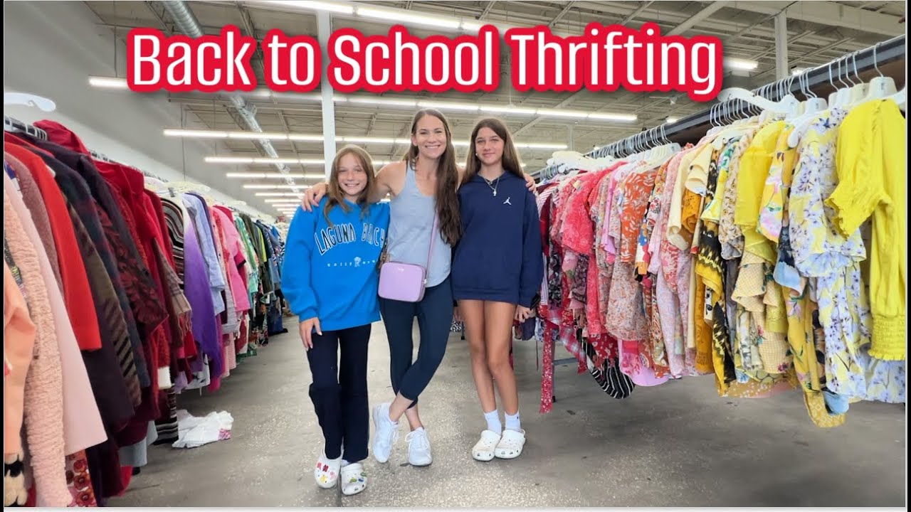Back to School Thrift With Me 2025! Clothes, Lunchbox Finds, Mom Life Motivation & Mom Hacks!