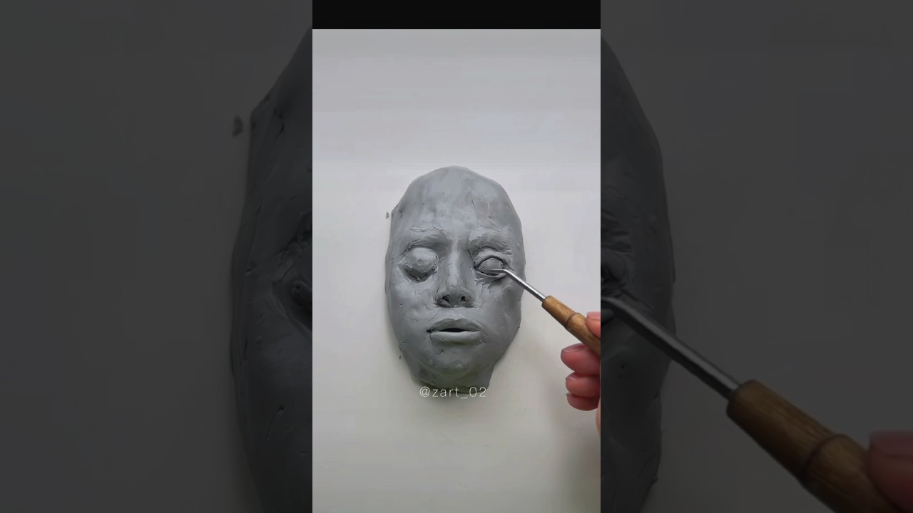 Sculpting a Face in Clay