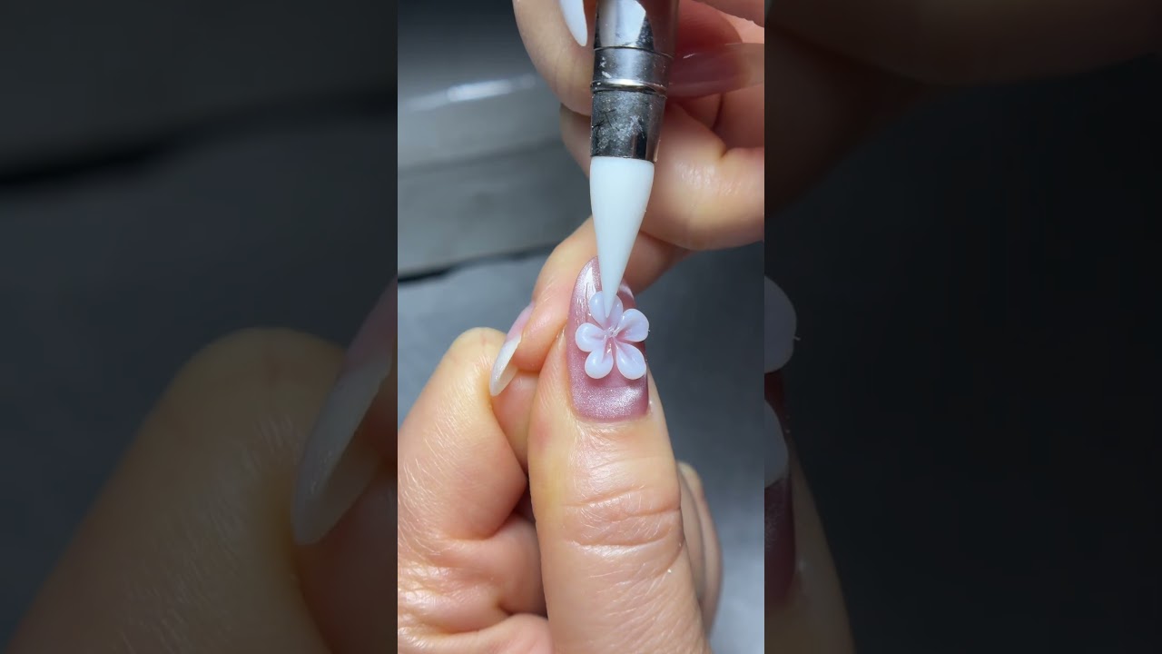 How To do 3 D Flowers! #nails #nailart #3dnailart #nailtech