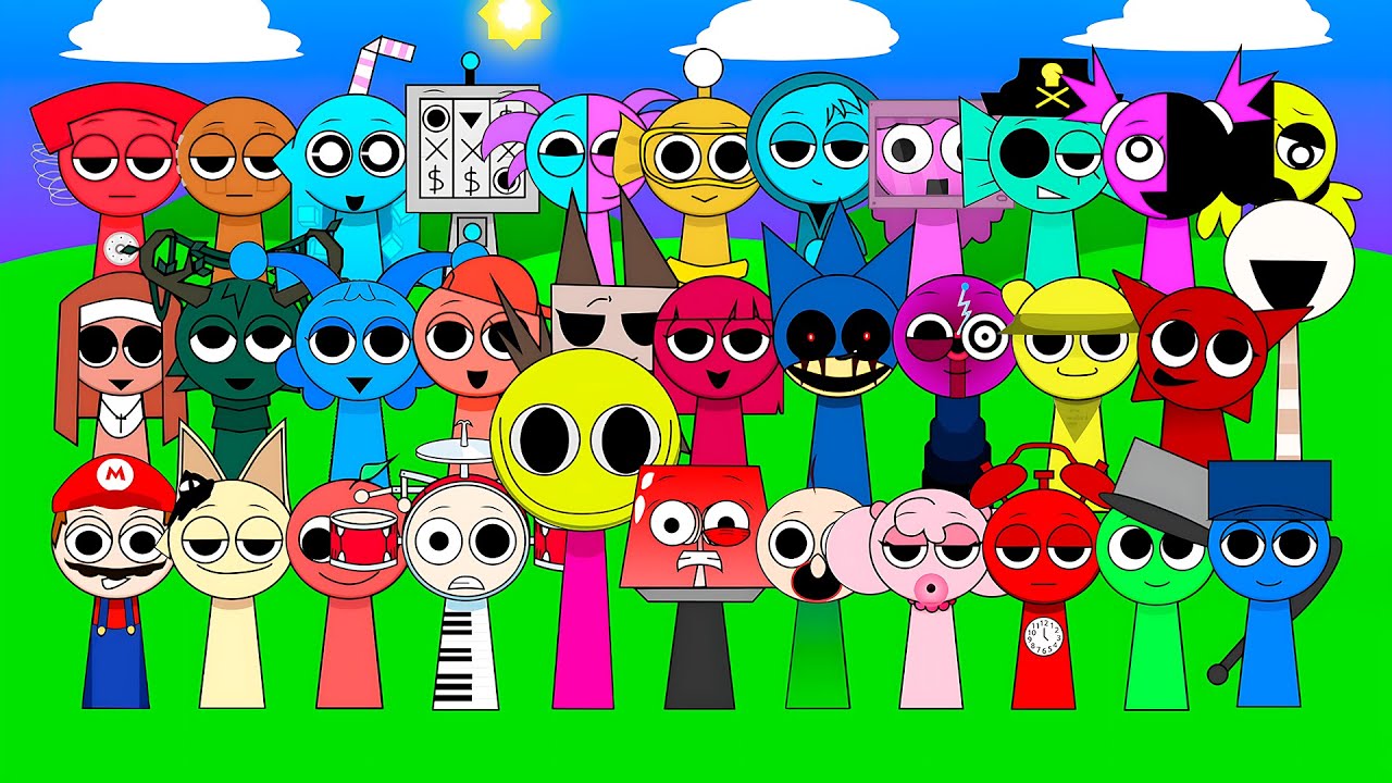 Sprunki Deluxe + Ocs! | Sprunki.cool
