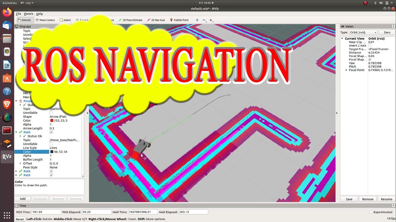 ROS Navigation Stack  Implementation | Robotic Operating System | #5