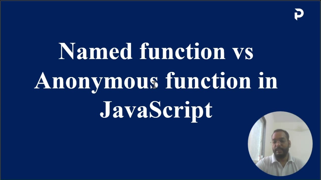 Named function vs Anonymous function in JavaScript #js #coding