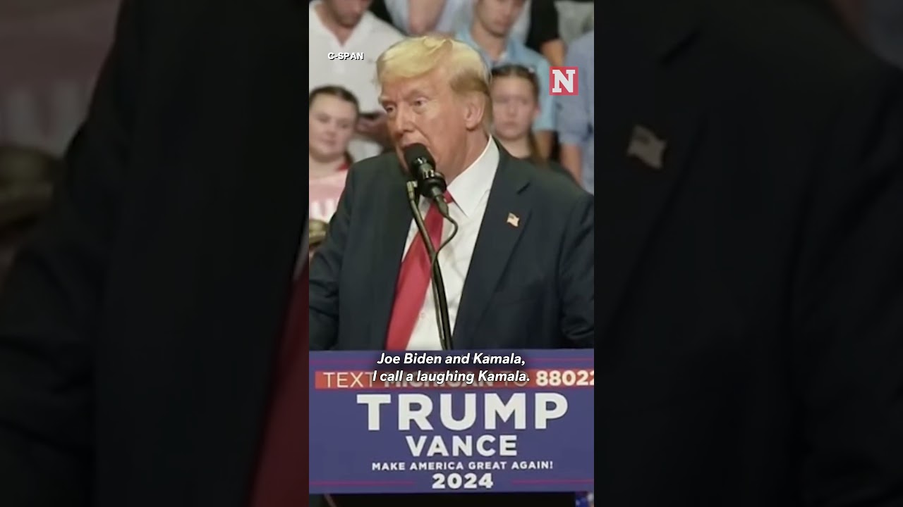 Trump Calls Kamala Harris 'Crazy' Hours Before She Launched Presidential Bid