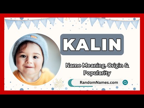 Kalin - Baby Boy Name Meaning, Origin & Popularity - RandomNames.com