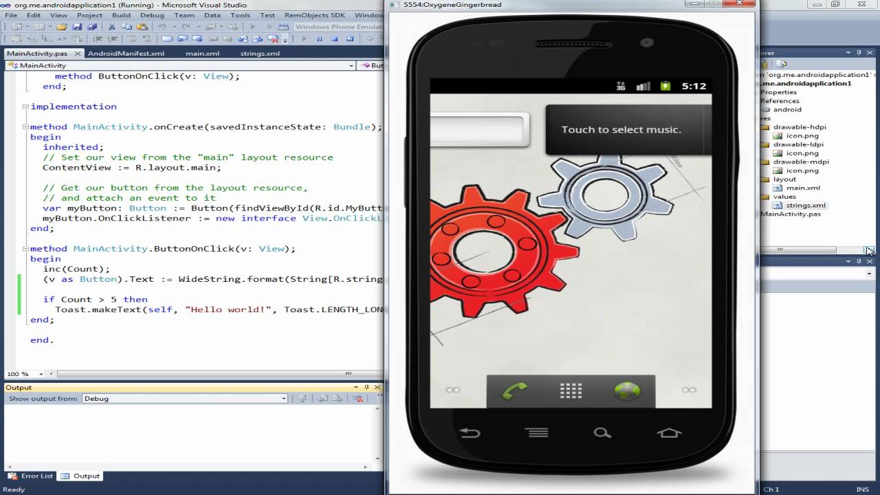CodeRage 6 - Android Development with RemObject's Oxygene for Java