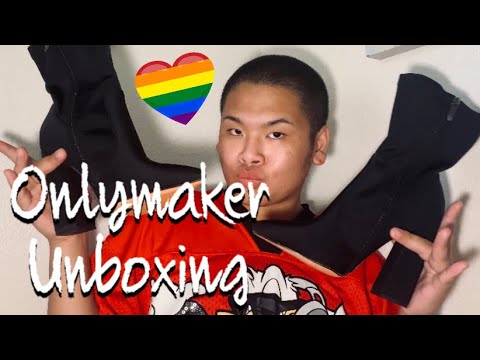 ONLYMAKER MENS HIGH HEELS UNBOXING | ASIANBARBZIE