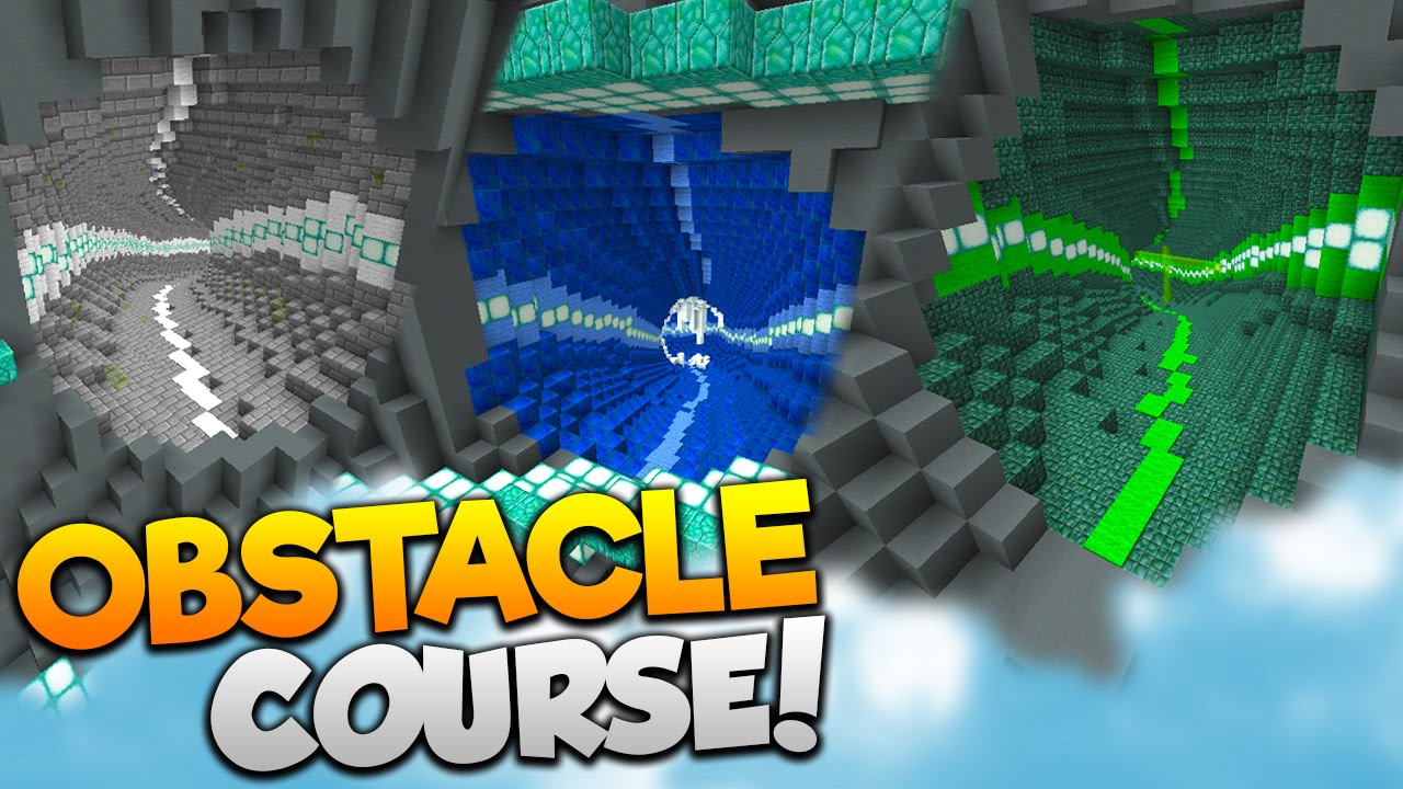 Minecraft FLYING OBSTACLE COURSE! | (17 LEVELS OF ELYTRA FUN!)