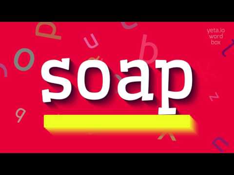 How to say "soap"! (High Quality Voices)