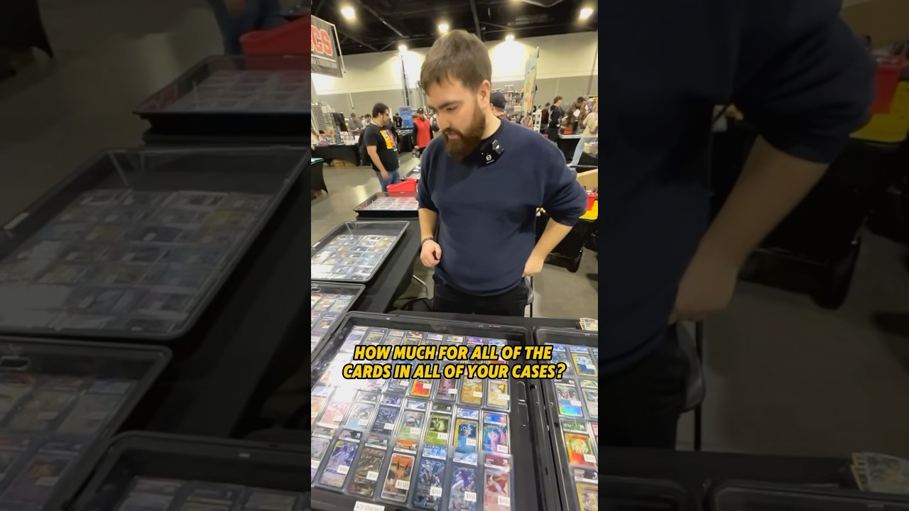 $55K Flip for ALL His Pokemon Cards