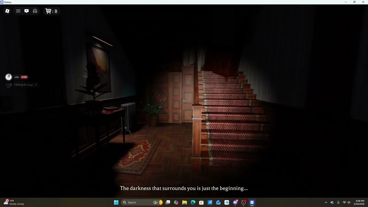 Roblox Silent Mansion Intro