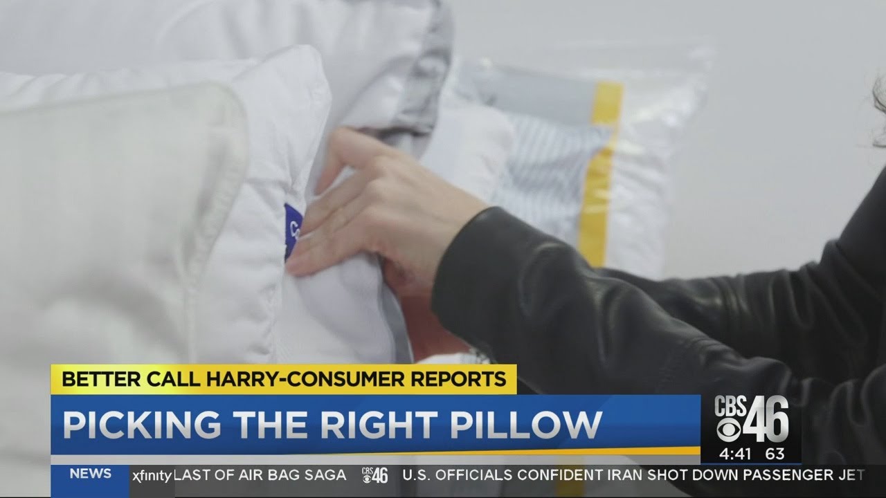 Consumer Reports: Choosing the best pillow