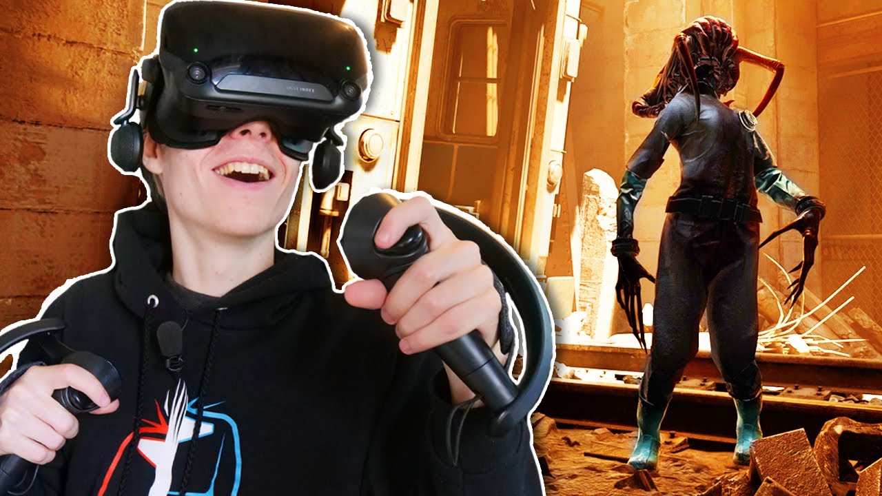 Stepping Into Half-Life: Alyx For The First Time (SteamVR Environments)
