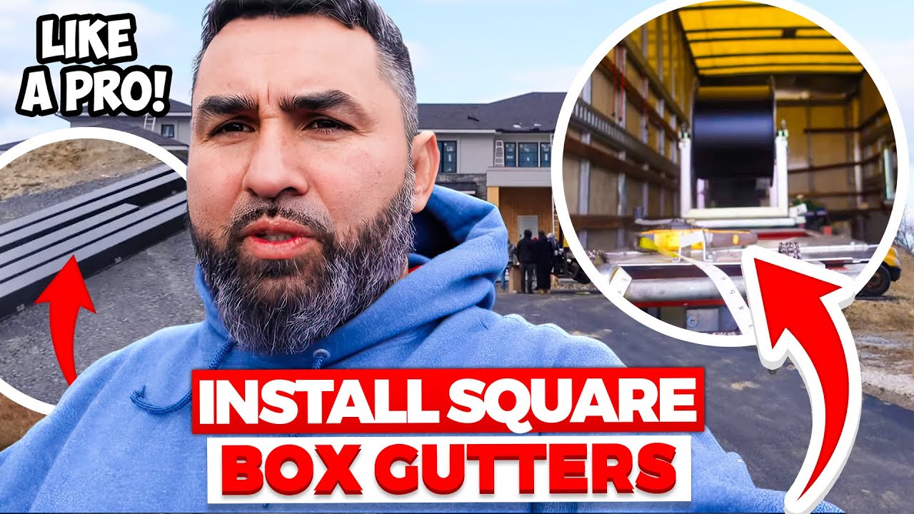 How to Install Square Box Gutters Like a Pro!