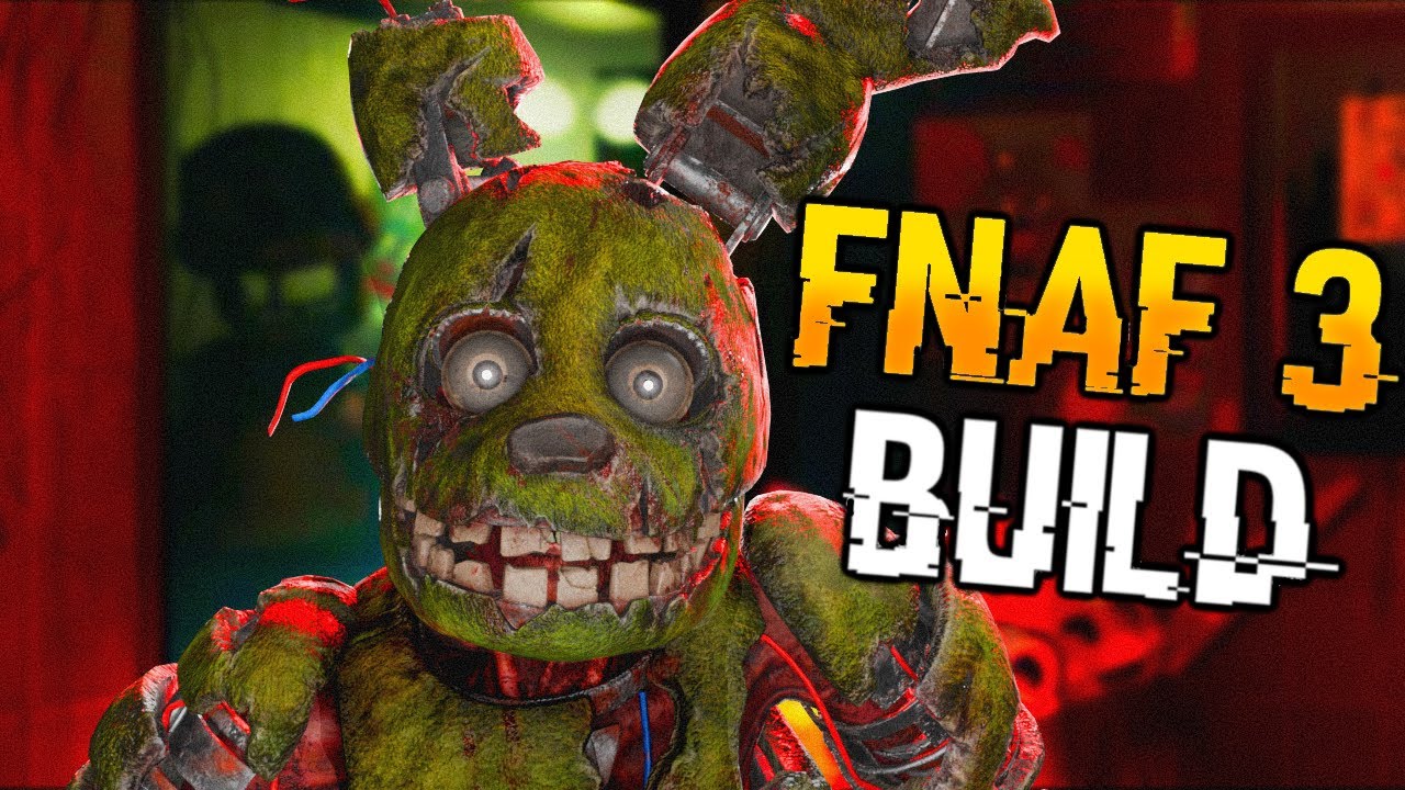 Springtrap's FNAF 3 Build!