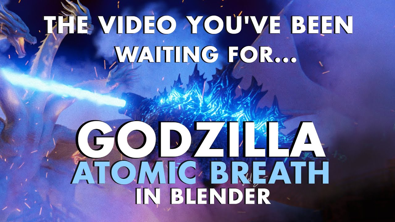 Blender Tutorial: Godzilla Atomic Breath with Particles