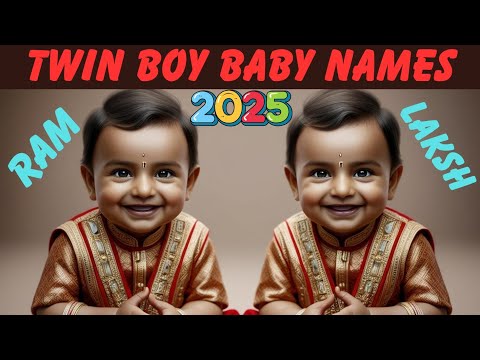 Twin Baby Boy Names | Unique, Modern & Meaningful Name Ideas! 👶