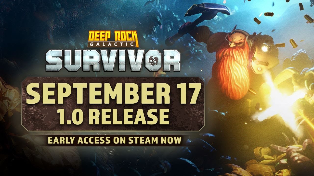 Trailer de Deep Rock Galactic: Survivor - Retrogems - La Passion Jeux-Video