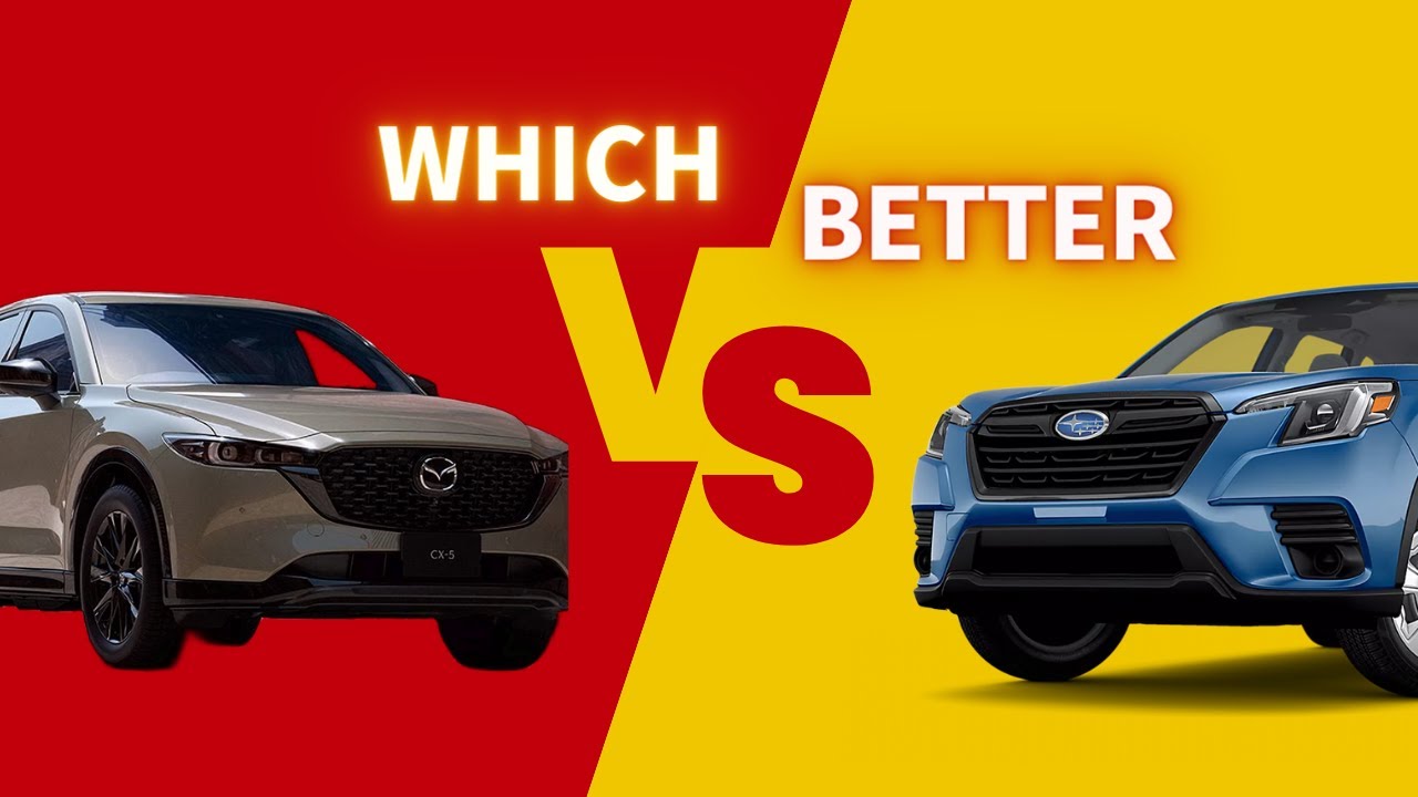2024 subaru forester vs 2024 mazda cx-5: Which is better?