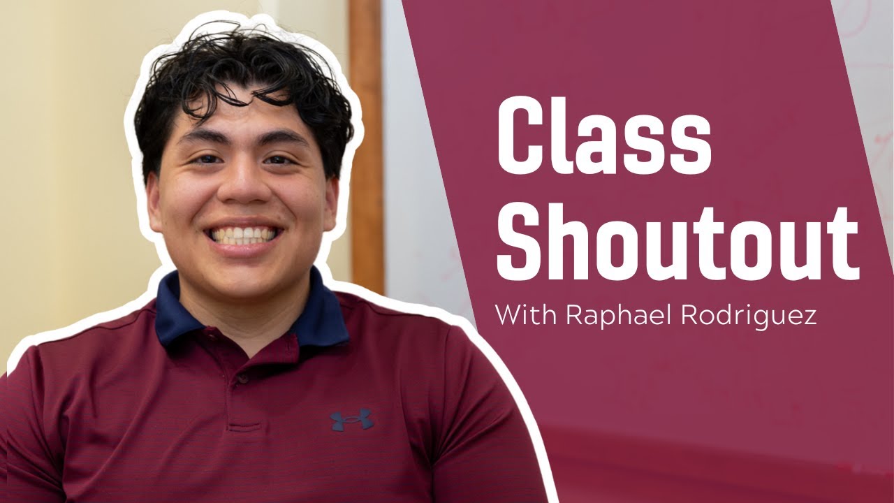 Network Application Design and Computer Vision Class Shoutout!