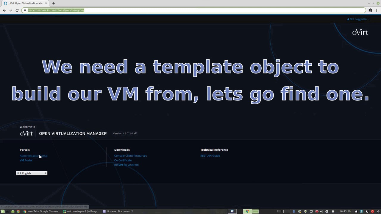 Create VM from Template Custom OVirt Python 3 API
