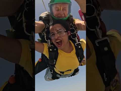 Sky Diving in Dubai !β€οΈ #sivaangi