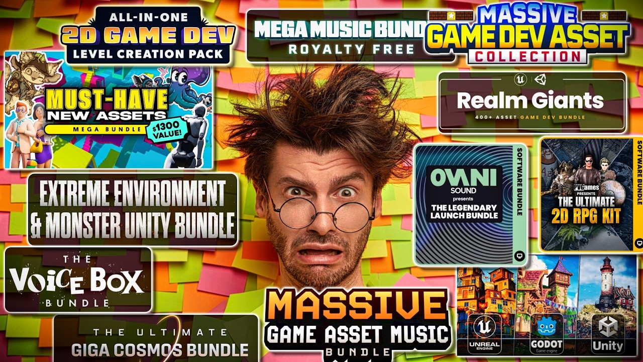 An INSANE Number of Game Development Bundles!!!