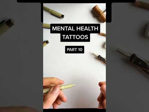 Mental Health Tattoos - Part 10