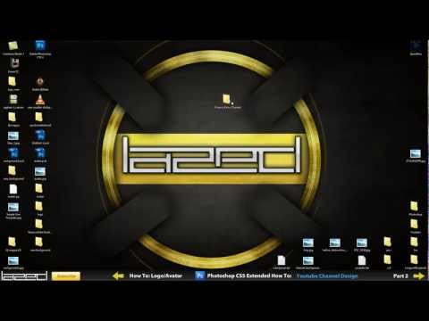 #1 Adobe Photoshop How To: Youtube Channel Design Tutorial (Beginners)