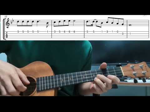 Round and Round (Squid Game) - Easy Beginner Ukulele Tabs With Playthrough Tutorial Lesson