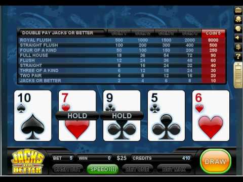 Video Poker - Free Online Games - Games.com - Jacks or Better