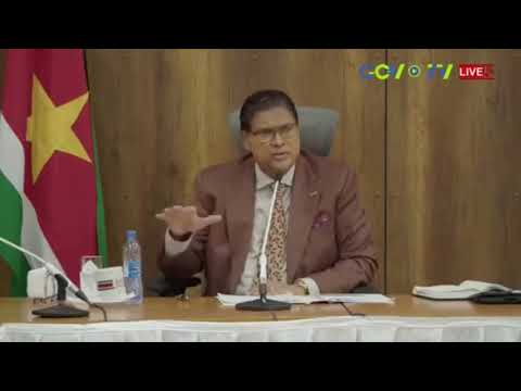 President Chan Santokhi over wijziging kiesstelsel | Suriname Nieuws ...