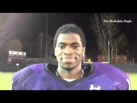 Pittsfield DE Josh Bonny on earning a win against rival Taconic.