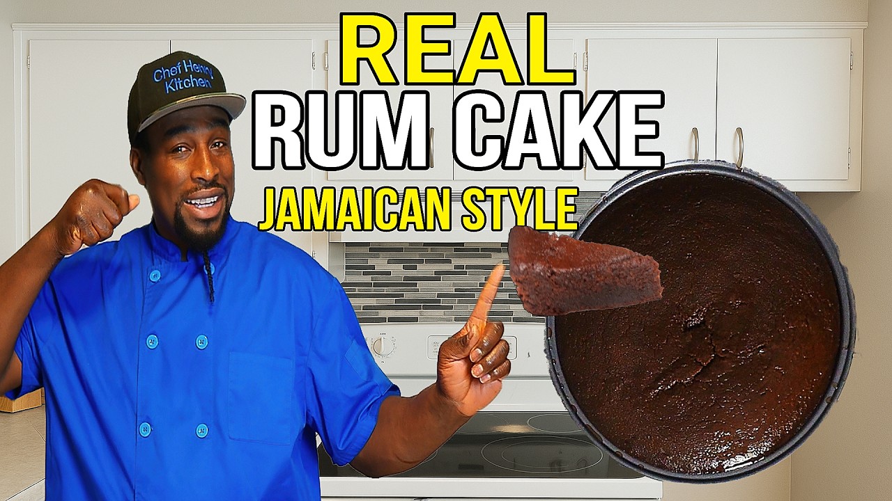 How to make Real Jamaican Black Rum Cake Recipe | Moist, Rich & Authentic