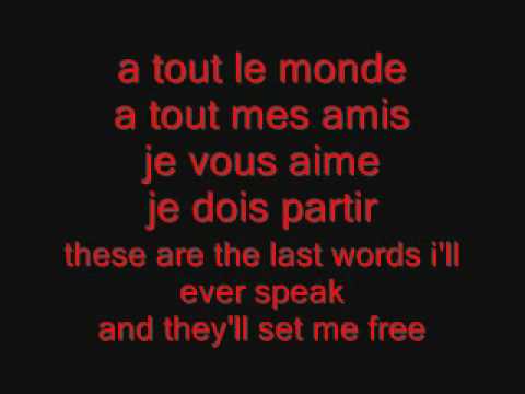 A Tout Le Monde (lyrics)